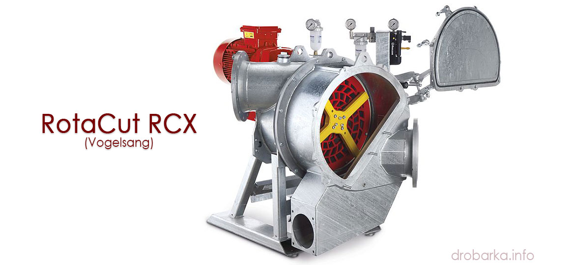 Мацератор RotaCut RCX | Drobarka.info - промислові подрібнювачі Xripper ...